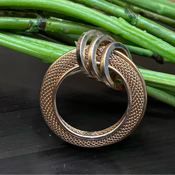Kramar | Jewelry | Vintage Kramer Of New York Signed Mesh Goldtone ...